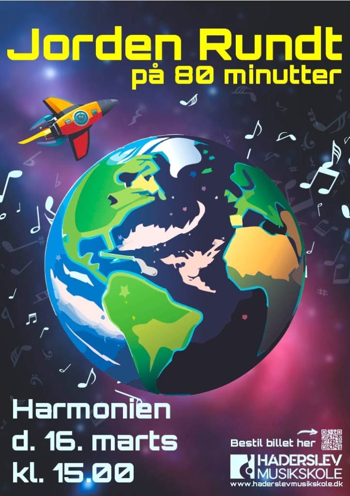 Jorden rundt på 80 minutter - Haderslev Musikskole